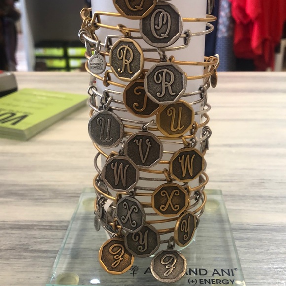 Alex and Ani | Jewelry | Alex And Ani Initial Bracelets | Poshmark